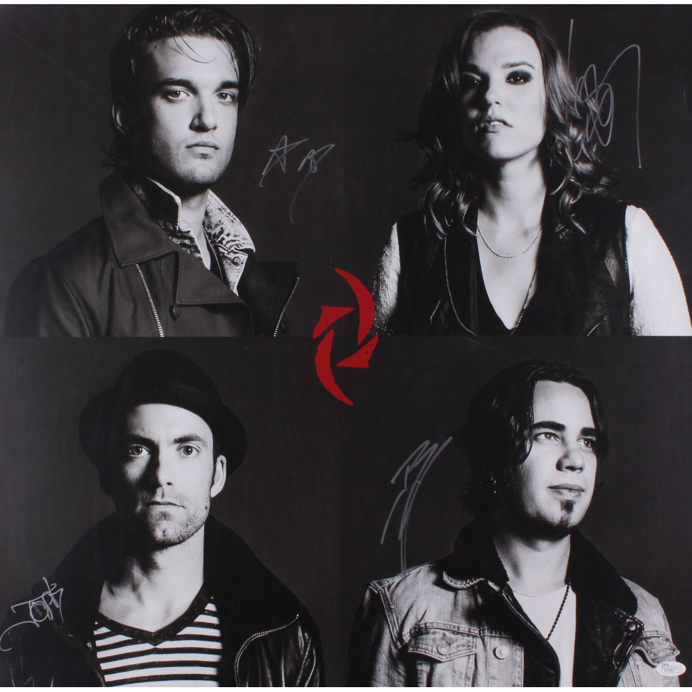 Halestorm Signed 24x24 Poster with (4) Signatures Including Lzzy Hale ...