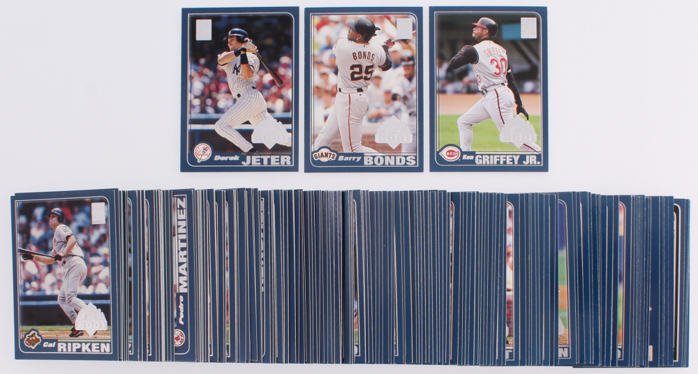 2001 Topps Opening Day Complete Set of (165) Baseball Cards with #35 ...