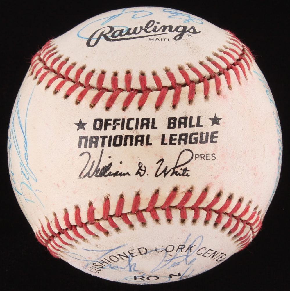 1989 Mets ONL Baseball Signed by (18) with Frank Viola, Ron Darling ...