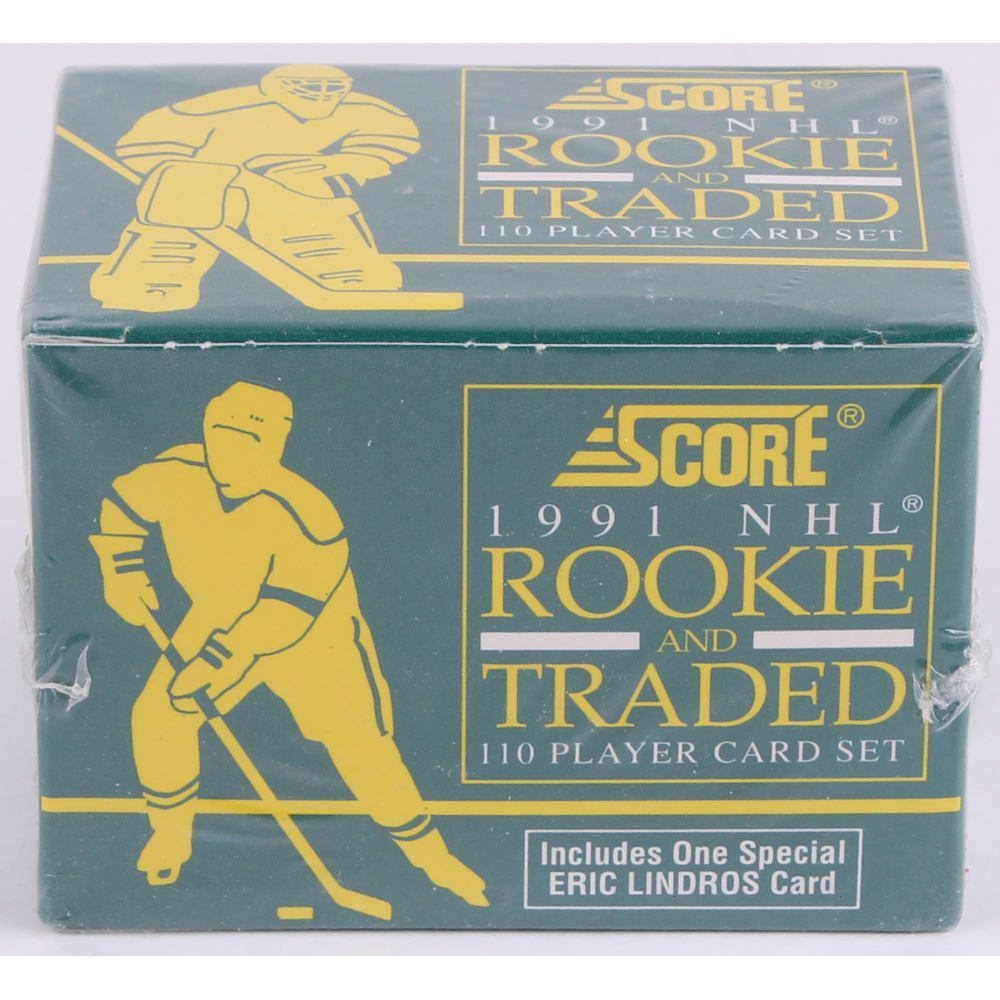 1991 Score NHL Hockey Rookie and Traded Complete Set of (110) Baseball Cards | Pristine Auction