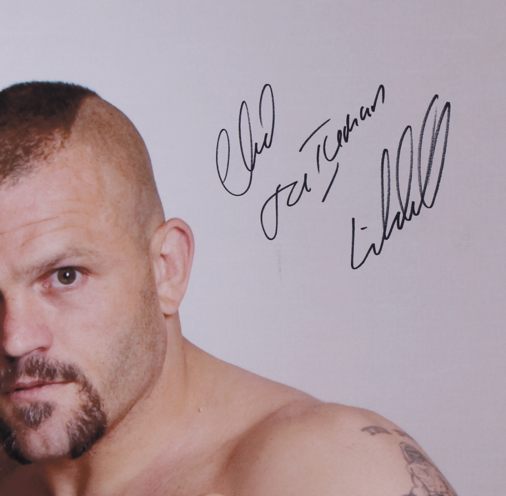Chuck Liddell "Hackleman Liddell" Signed 25x31.5 UFC Fine Art Giclee by ...