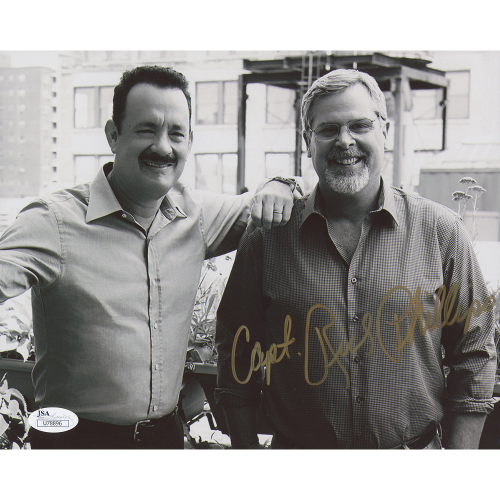 Captain Richard Phillips Signed 8x10 Photo (JSA COA) | Pristine Auction