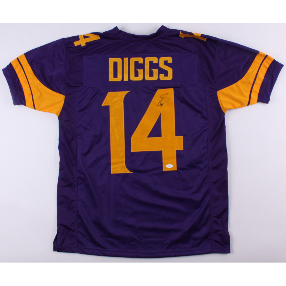 Stefon Diggs Signed Vikings Color Rush Jersey (TSE COA) | Pristine Auction