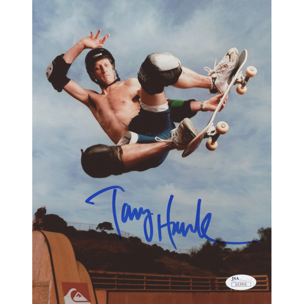 Tony Hawk Signed 8x10 Photo (JSA COA) | Pristine Auction
