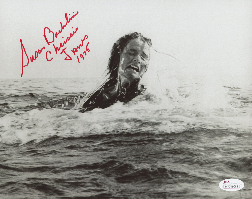 Susan Backlinie Signed "Jaws" 8x10 Photo Inscribed "Chrissie" & "Jaws ...
