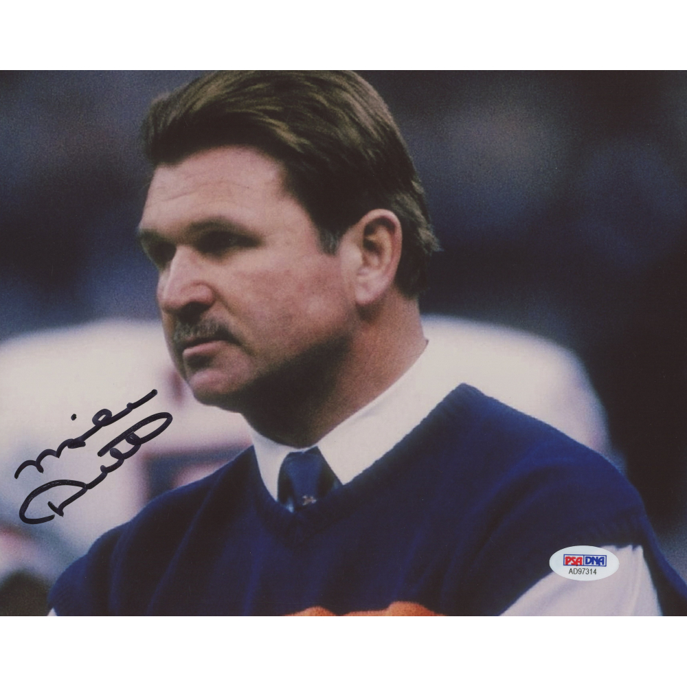 Mike Ditka Signed Bears 8x10 Photo (PSA COA) | Pristine Auction