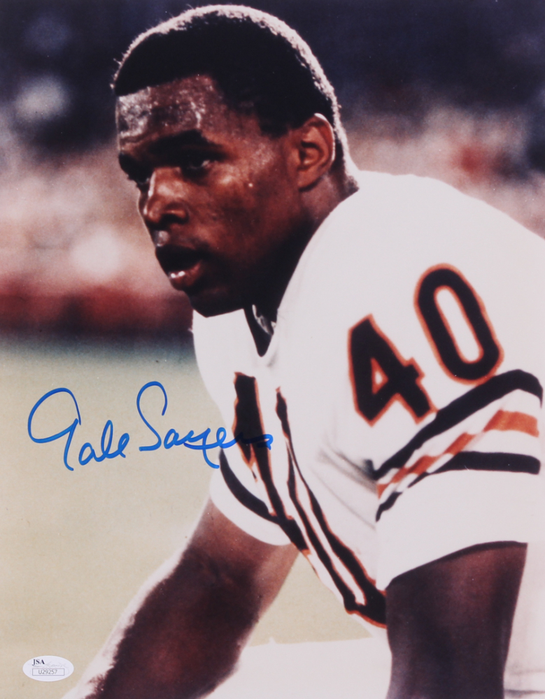 Gale Sayers Signed Bears 11x14 Photo (JSA COA) | Pristine Auction