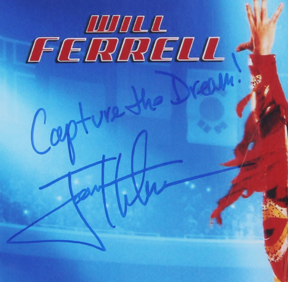 Will Ferrell & Jon Heder Signed "Blades of Glory" 11x17 Photo Inscribed ...