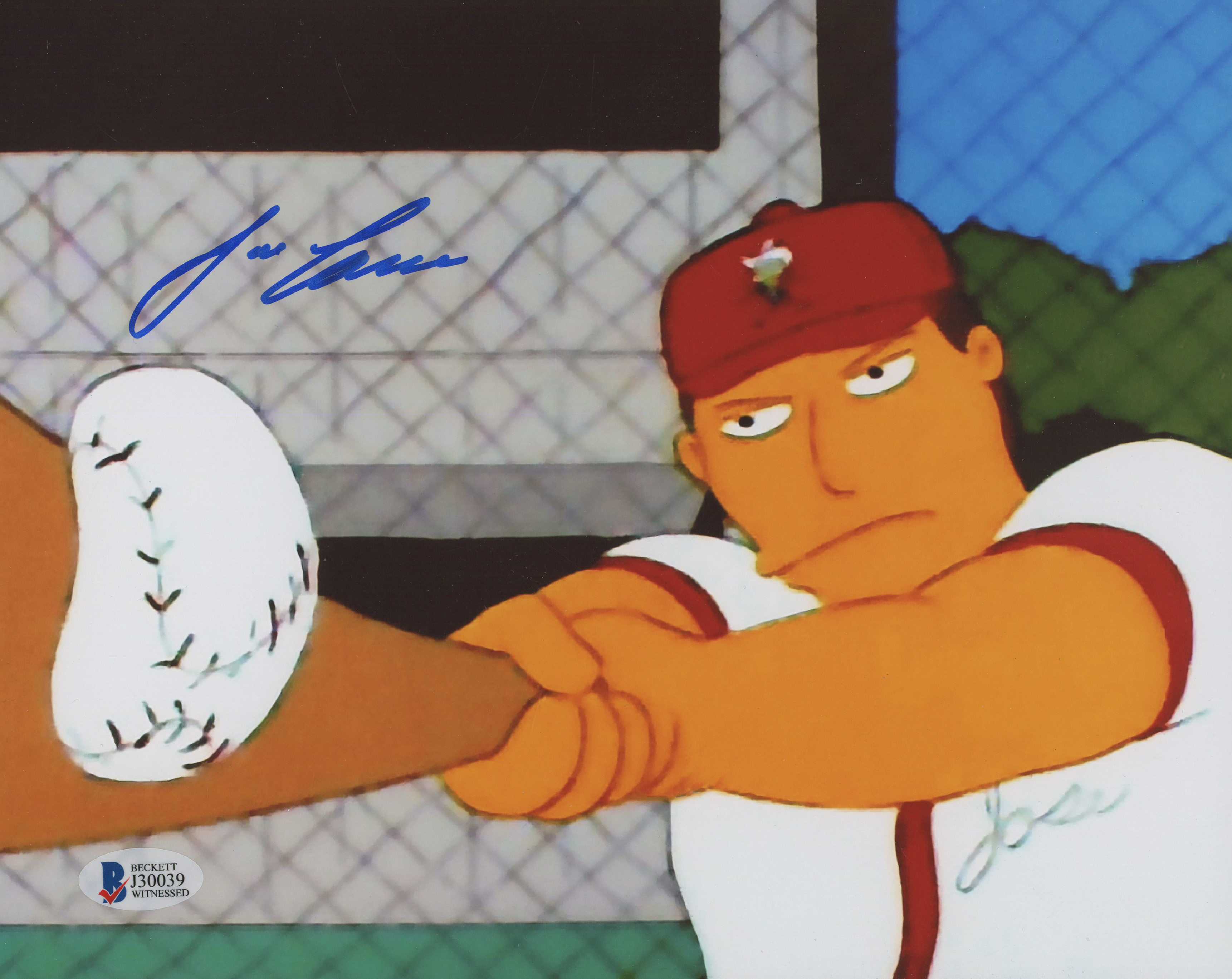 Jose Canseco Signed "The Simpsons" 8x10 Photo (Beckett COA) | Pristine ...