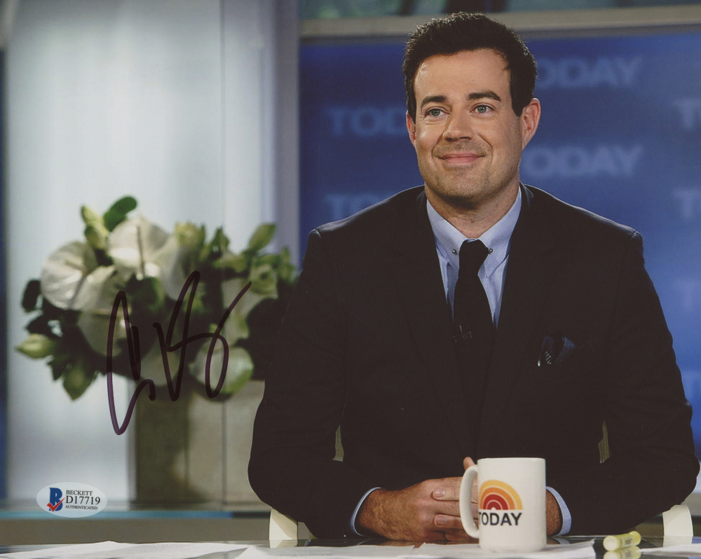 Carson Daly Signed "NBC's Today" 8x10 Photo (Beckett COA) | Pristine ...