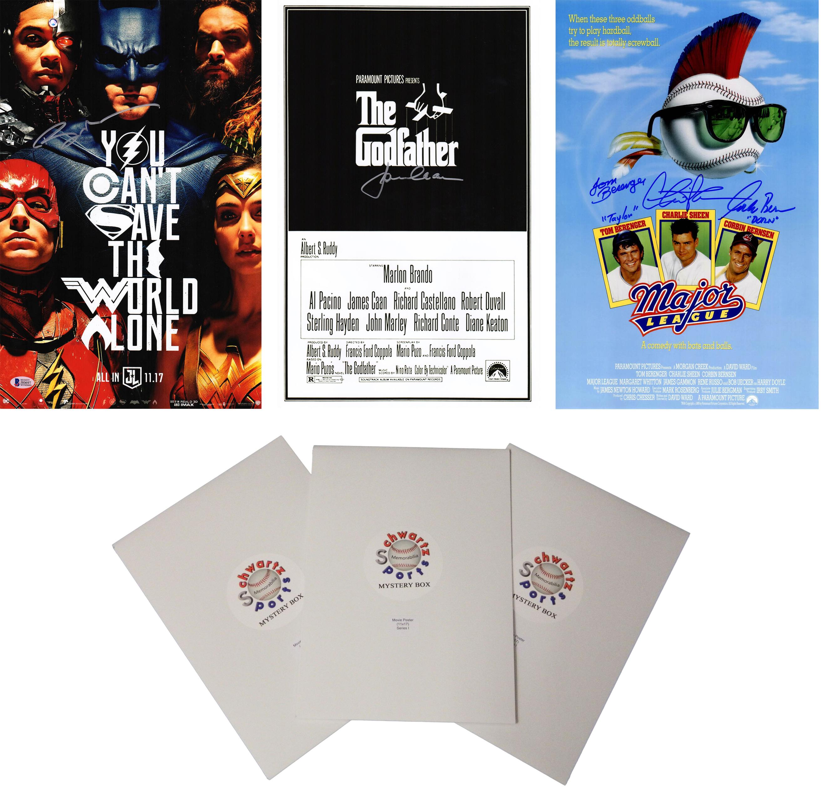 Hollywood Classic Movies Signed 11x17 Movie Posters Mystery Box ...