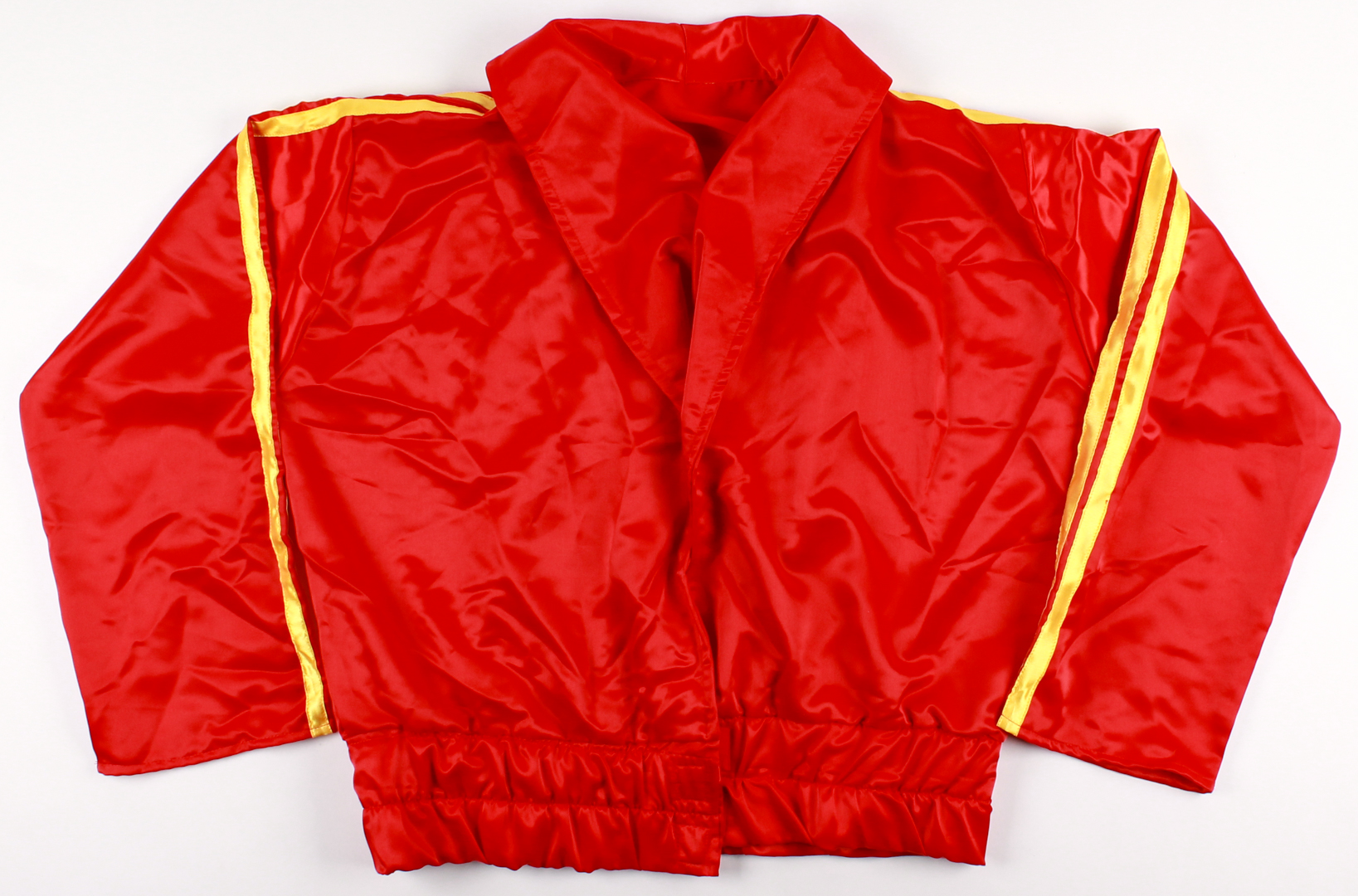 Dolph Lundgren Signed Russian Boxing Jacket Inscribed "Ivan Drago ...