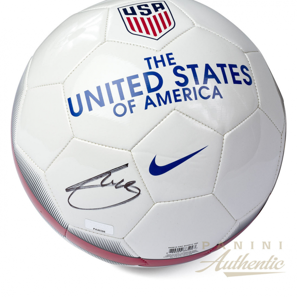Christian Pulisic Signed Nike USA Soccer Ball (Panini COA) | Pristine ...
