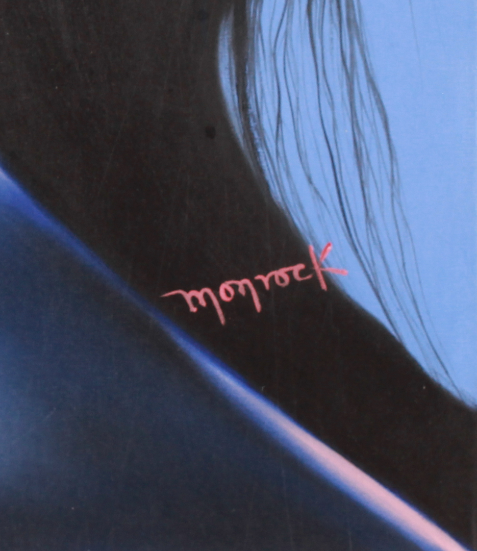 Hector Monroy Signed "Liz Taylor 1956" 33.5x25.5 Original Oil Painting ...