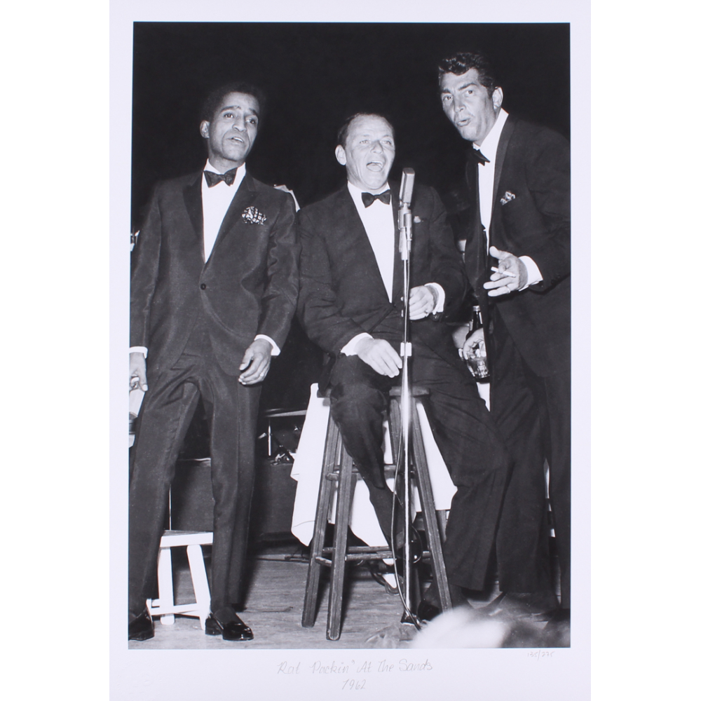 The Hulton Archive - Sammy Davis Jr., Frank Sinatra & Dean Martin "Rat ...