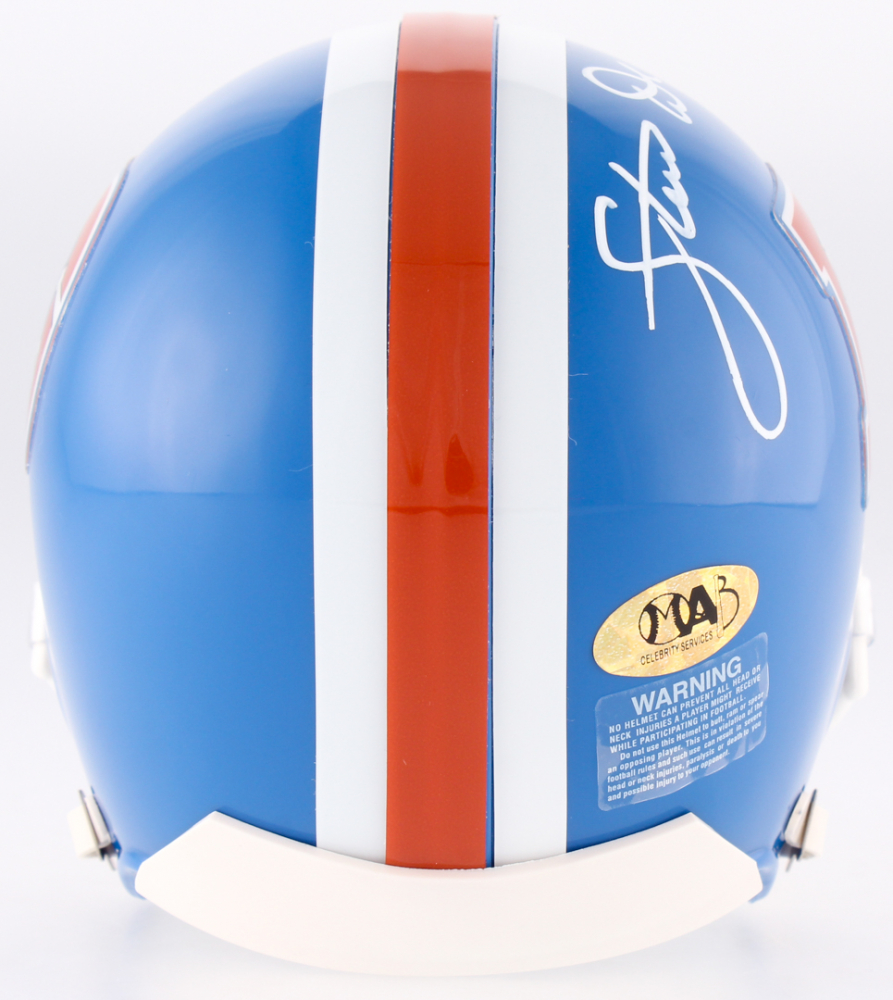 Steve DeBerg Signed Broncos Throwback Mini-Helmet (MAB Hologram ...