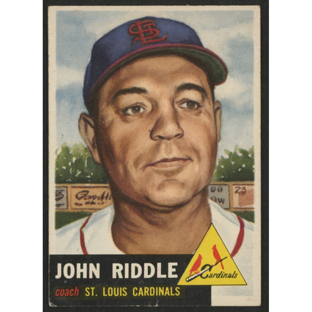 1953 Topps #274 John Riddle | Pristine Auction