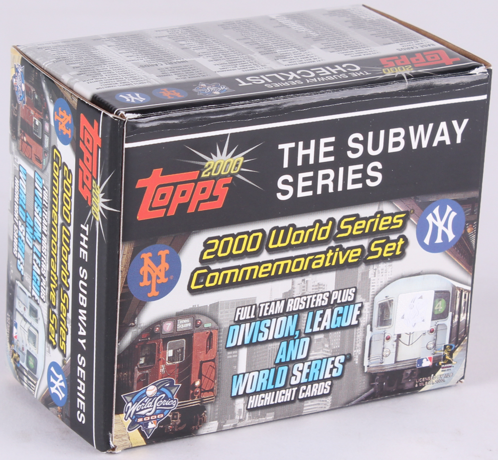 2000 Topps Subway Series Mets vs Yankees Set of (100) Baseball Cards ...