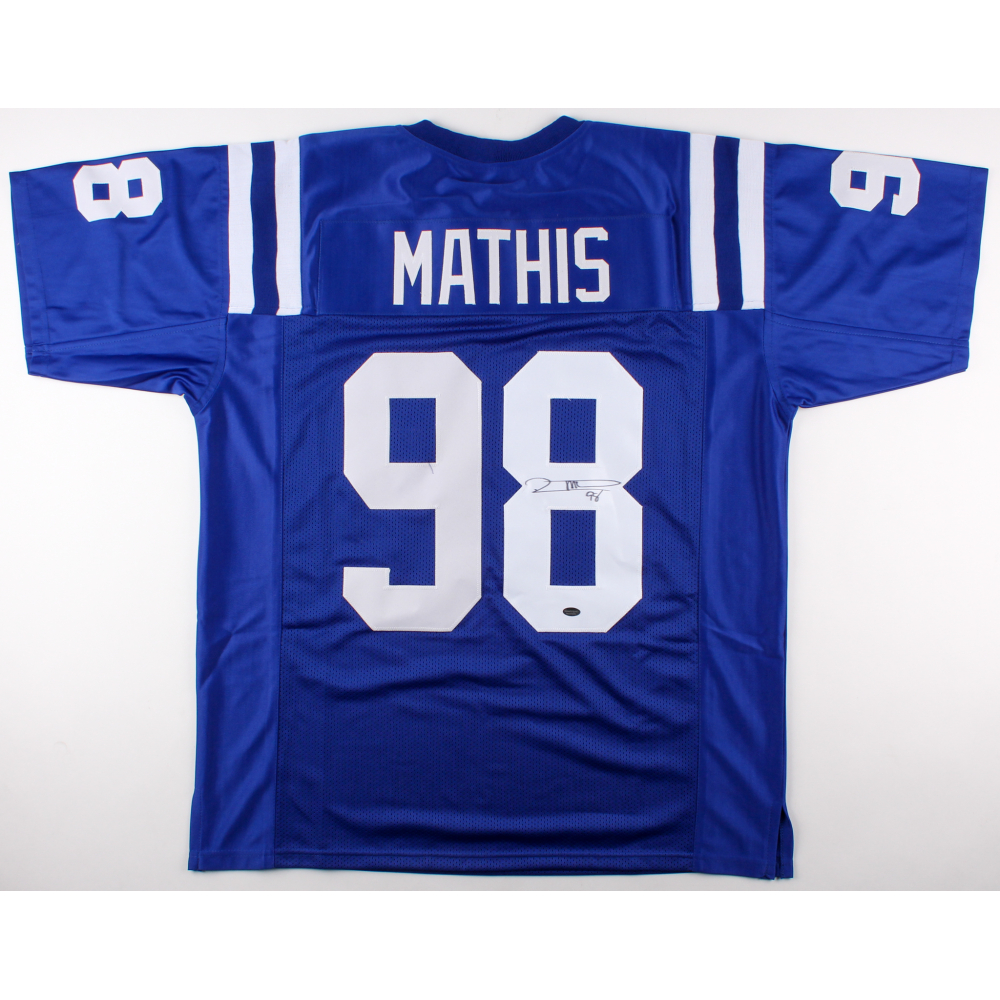 Robert Mathis Signed Colts Jersey (Schwartz COA) | Pristine Auction