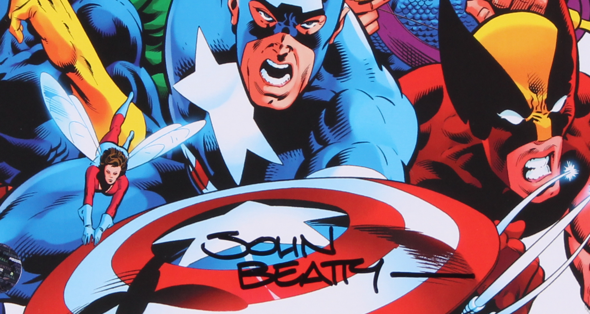 Mike Zeck, Jim Shooter & John Beatty Signed Marvel "Secret Wars" 11x17 ...