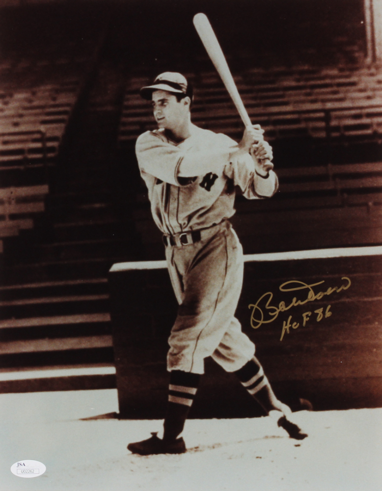 Bob Doerr Signed Red Sox 11x14 Photo Inscribed "HOF 86" (JSA COA ...