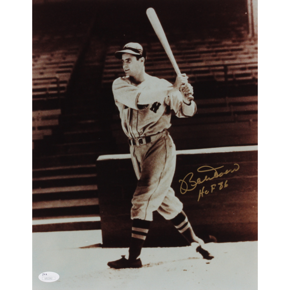 Bob Doerr Signed Red Sox 11x14 Photo Inscribed "HOF 86" (JSA COA ...