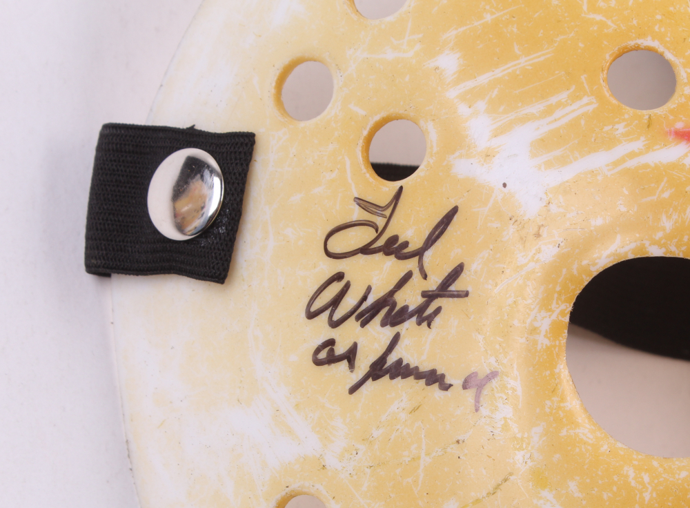 Ted White Signed "Friday the 13th" Mask Inscribed "As Jason 4" (Legends ...