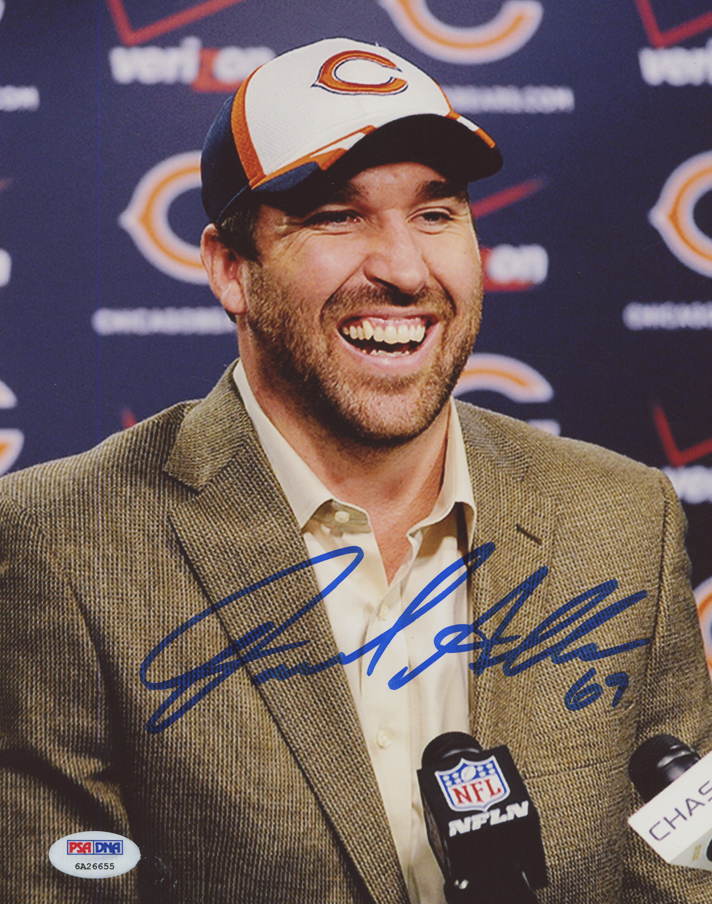 Jared Allen Signed Bears 8x10 Photo (PSA COA) | Pristine Auction