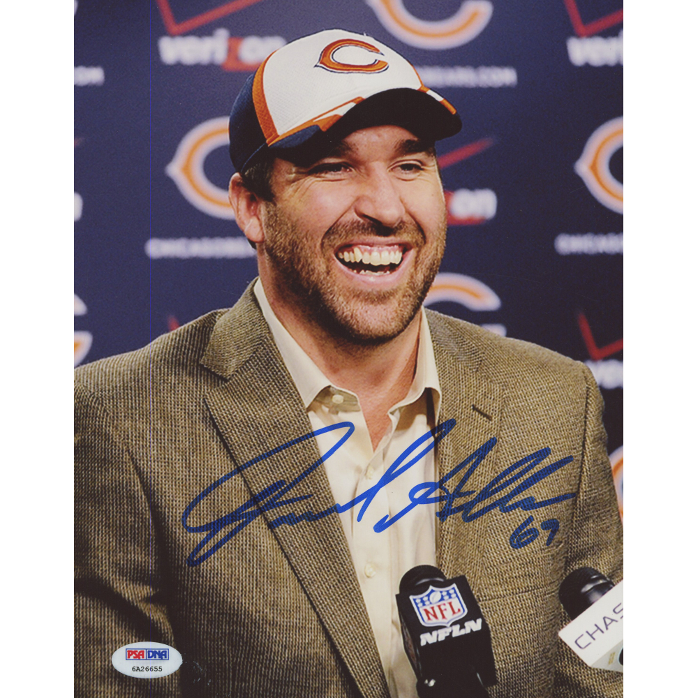Jared Allen Signed Bears 8x10 Photo (PSA COA) | Pristine Auction