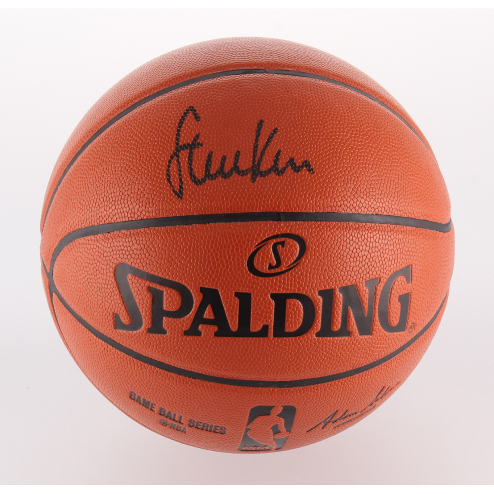 Steve Kerr Signed NBA Game Ball Series Basketball (Schwartz COA) | Pristine Auction
