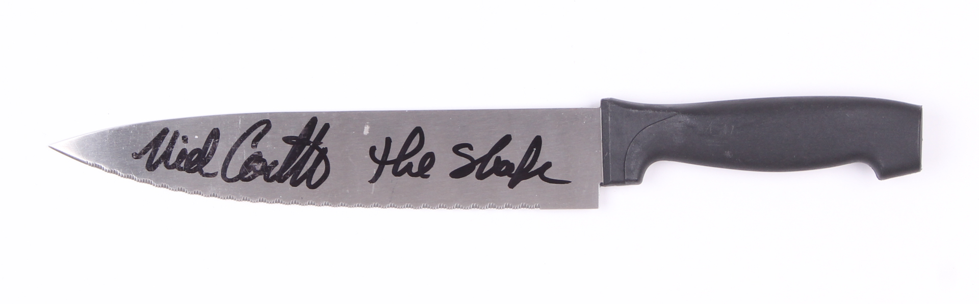 Nick Castle Signed Replica Movie Prop Knife Inscribed "The Shape ...