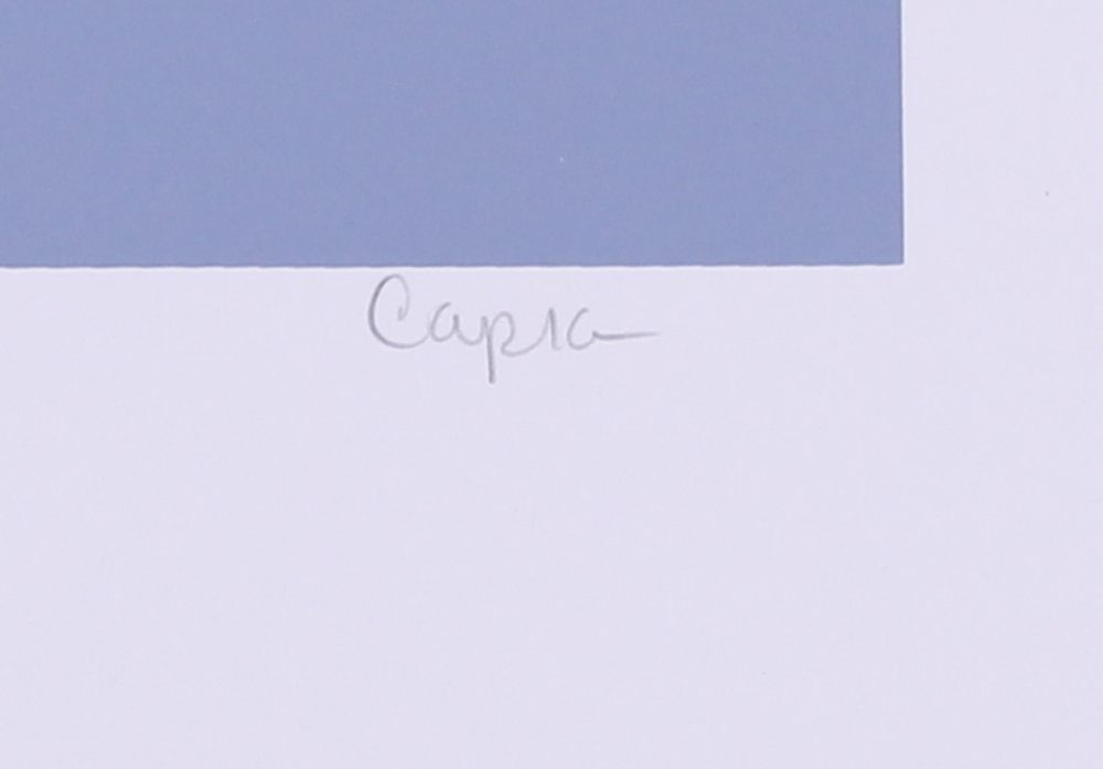 Bruce Capra Signed "The Ride" 23x29 Limited Edition Serigraph (PA ...