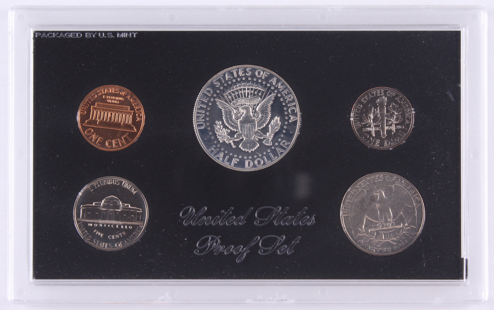 1968 United States Proof Set with (5) Coins | Pristine Auction