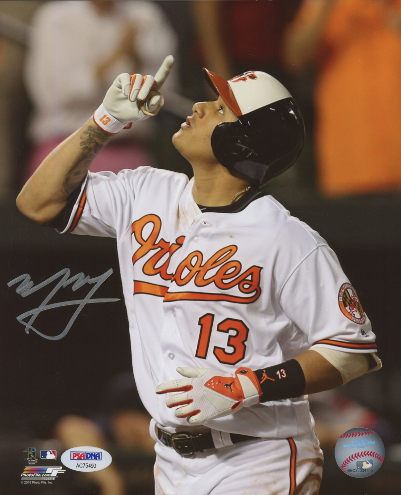 Manny Machado Signed Orioles 8x10 Photo (PSA COA) | Pristine Auction