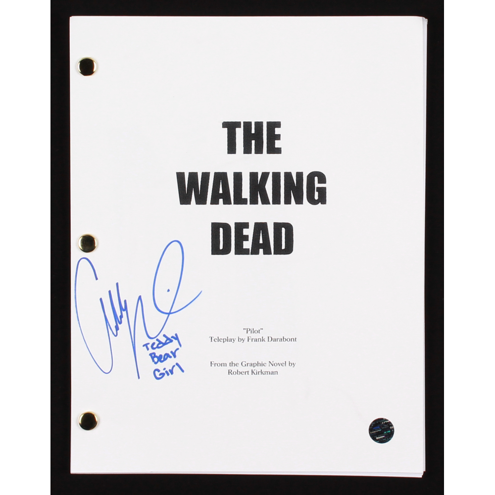 Addy Miller Signed "The Walking Dead: Pilot" Full Episode Script ...