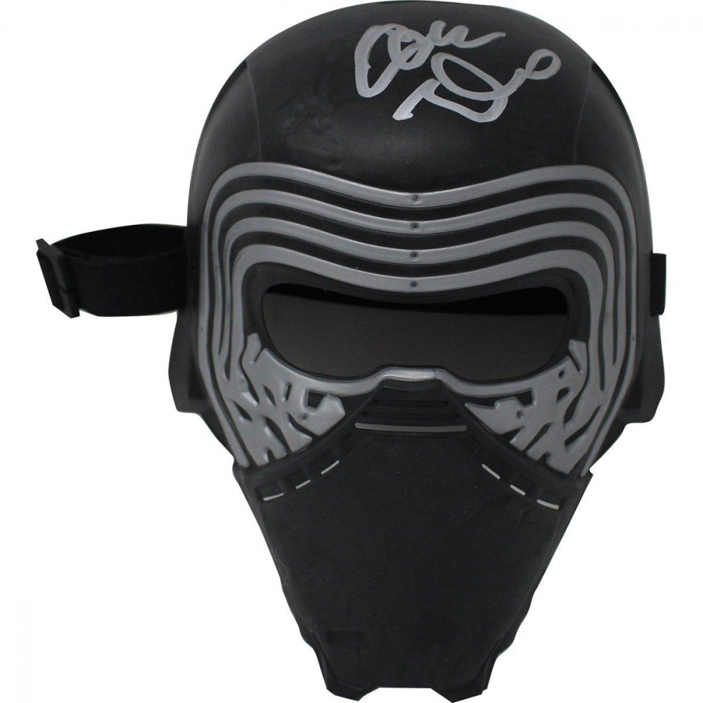 Adam Driver Signed Replica "Kylo Renn" Mask (Beckett COA) | Pristine ...