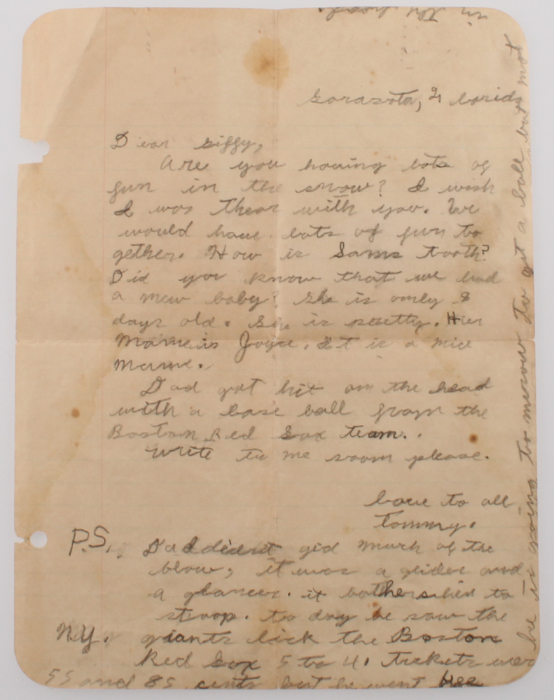 1941 Boston Red Sox OL Baseball Team-Signed by (15) with Ted Williams ...