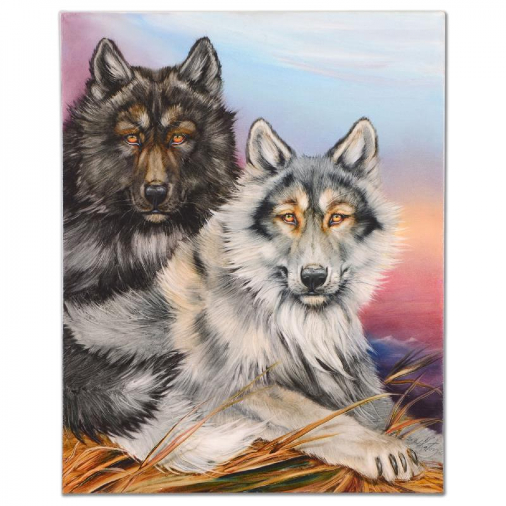 Martin Katon Signed "Eyes Like Tiger" 30x24 Original Oil Painting on ...