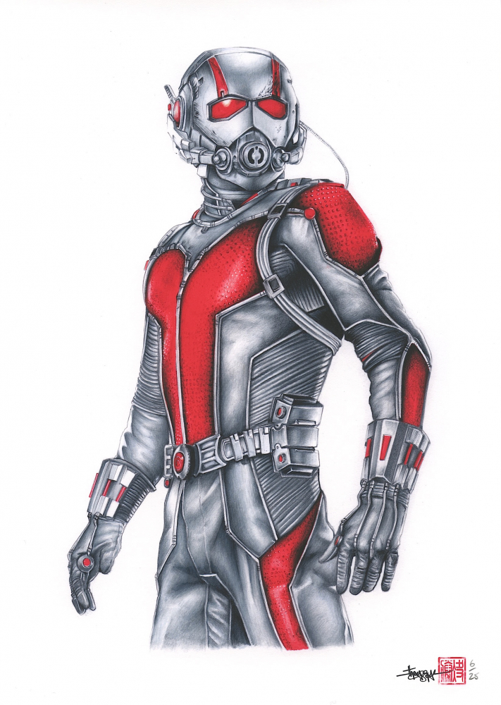 Thang Nguyen - Ant-Man 8x12 Signed Limited Edition Giclee on Fine Art ...