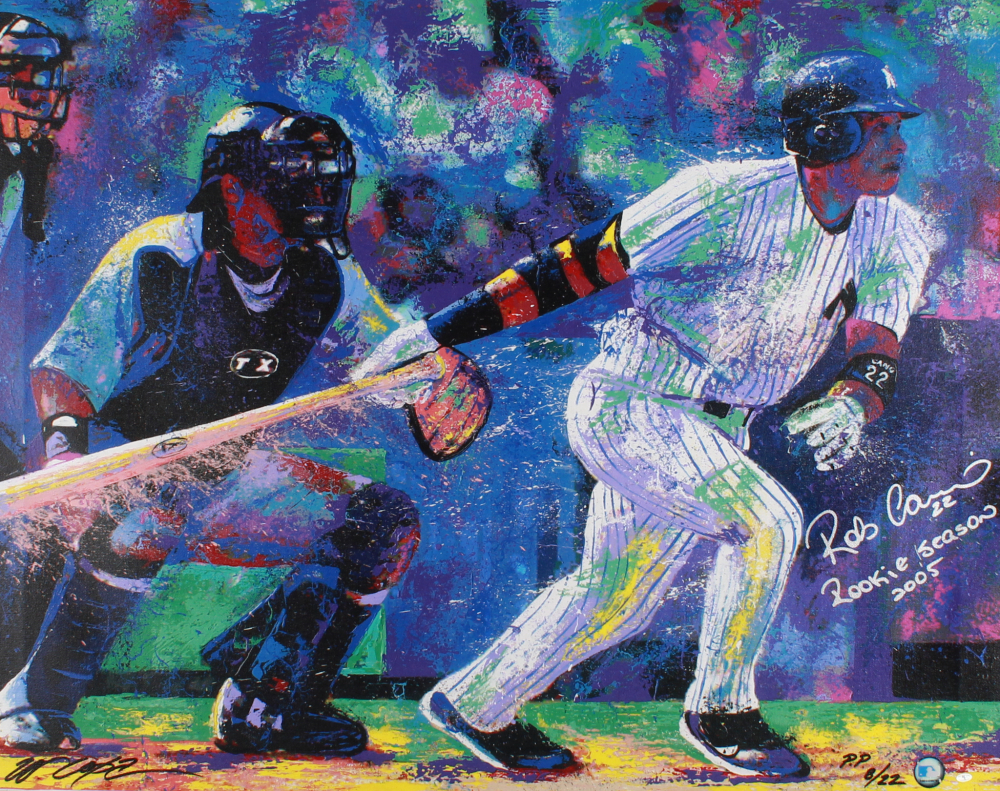 Robinson Cano Signed Yankees 25x32 Bill Lopa Printers Proof Giclee on ...