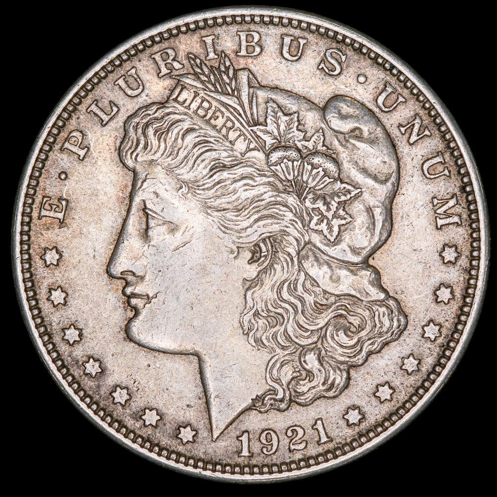 1921 Morgan Silver Dollar | Pristine Auction