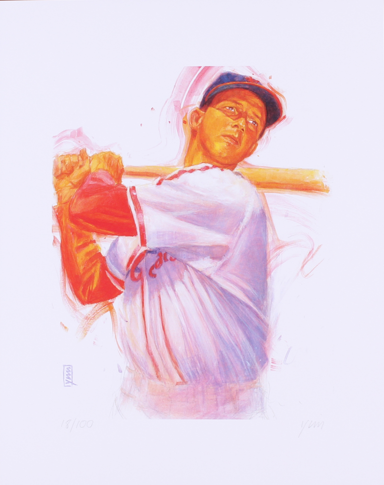 Stan Musial Cardinals 11x14 Limited Edition Fine Art Print by John Yim ...