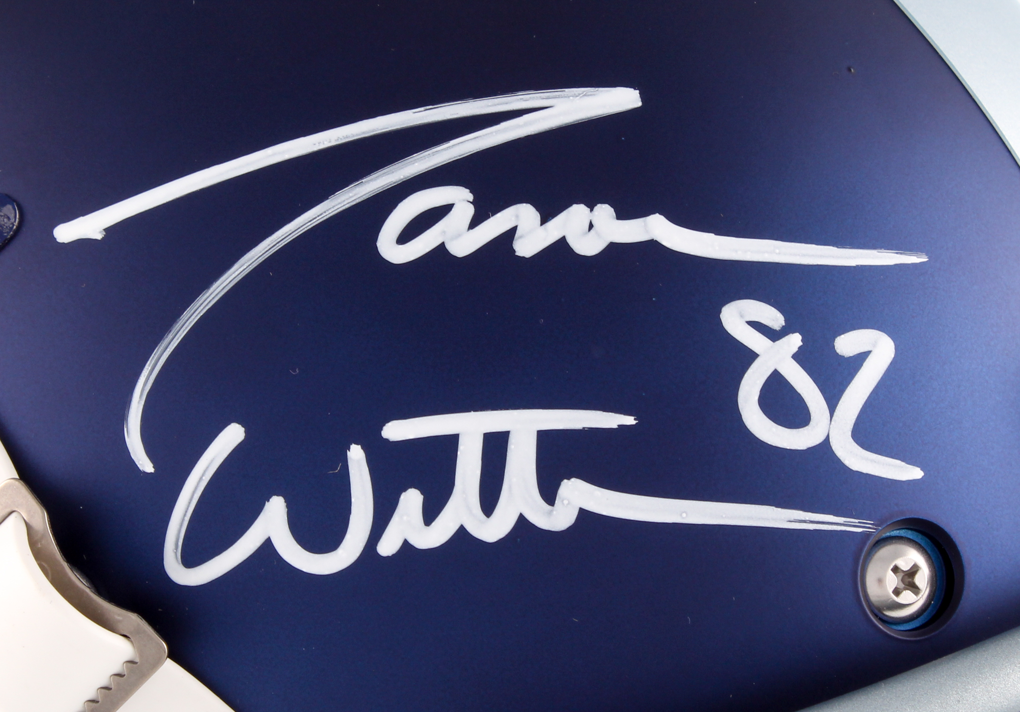 Jason Witten Signed Cowboys Custom Satin Blue Full-Size Helmet (JSA COA ...