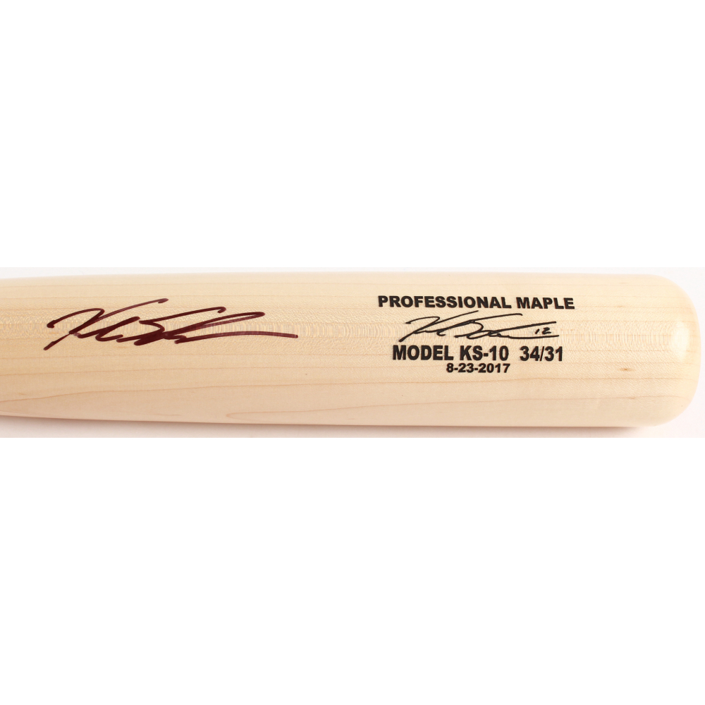 Kyle Schwarber Signed Dinger Player Model KS-10 Baseball Bat (Schwartz ...