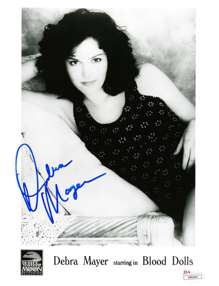 Debra Mayer Signed "Blood Dolls" 8x10 Photo (JSA COA) | Pristine Auction