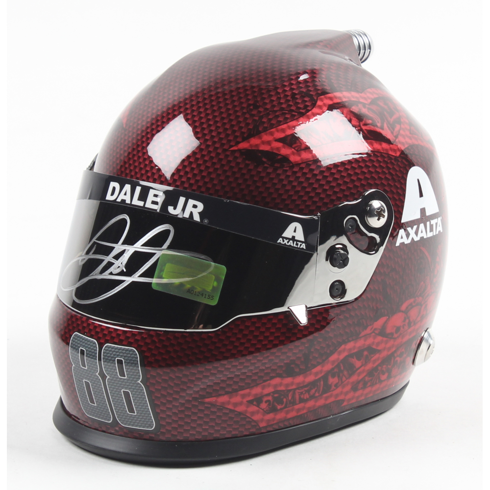 Dale Earnhardt Jr. Signed NASCAR Axalta 1:3 Scale Helmet (Dale Jr ...