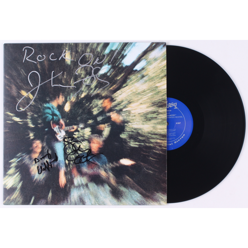 John Fogerty, Doug Clifford, & Stu Cook Signed Creedence Clearwater ...