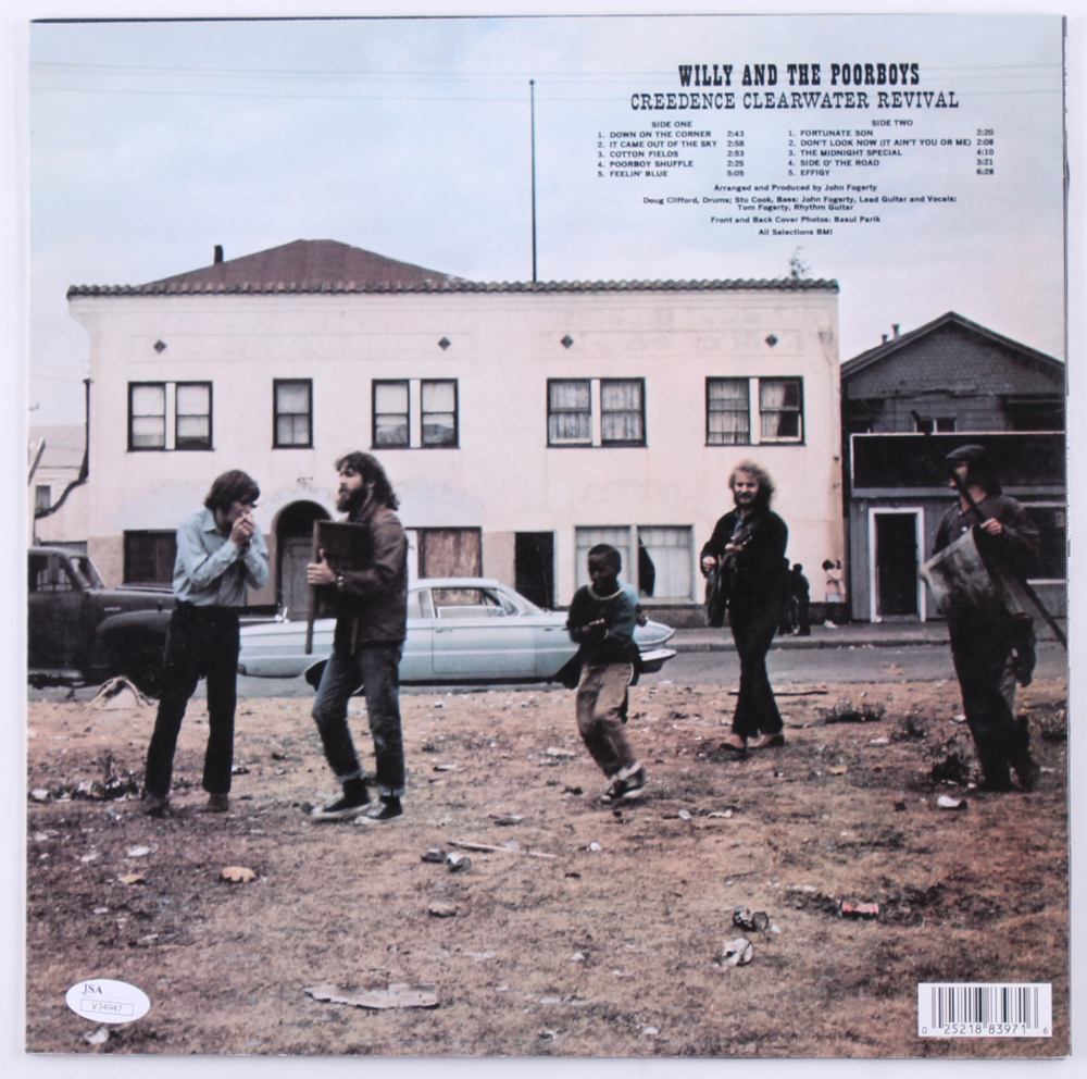 John Fogerty, Doug Clifford, & Stu Cook Signed Creedence Clearwater ...