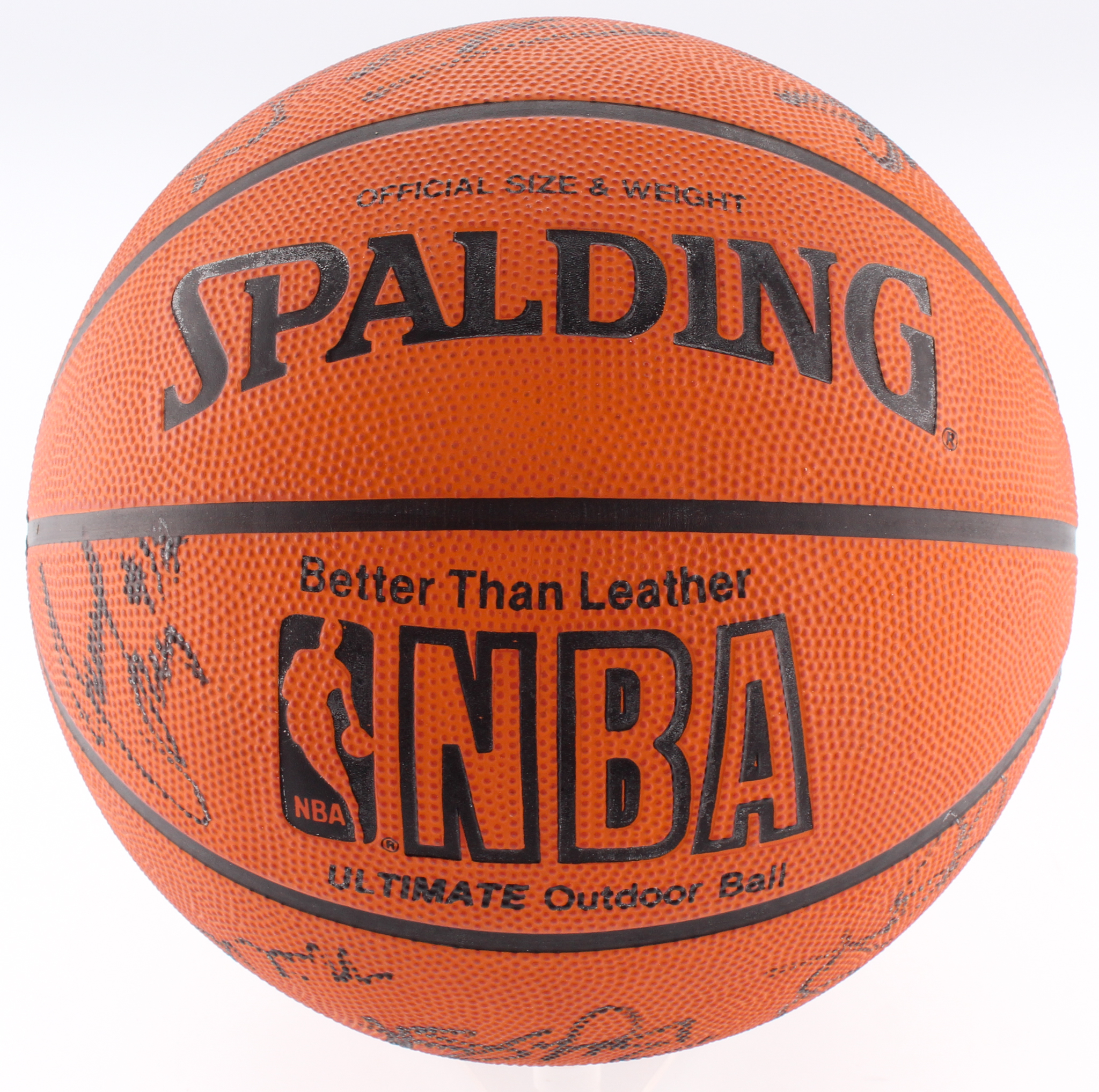 1996-97 Lakers Basketball Team-Signed by (14) with Kobe Bryant ...