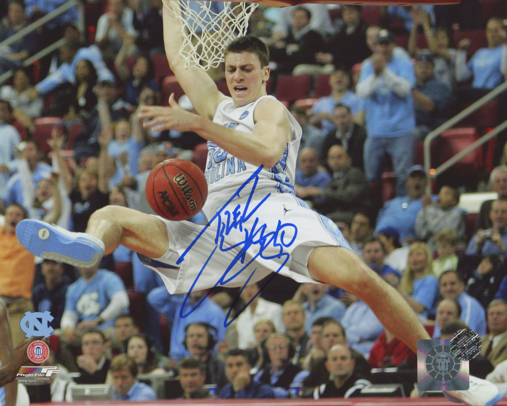Tyler Hansbrough Signed North Carolina Tar Heels 8x10 Photo (Legends ...